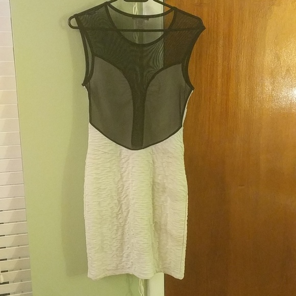 Timing | Dresses | Bodycon Netted Top Date Night Dress | Poshmark